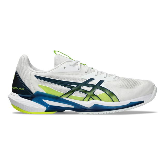 Buy ASICS Solution Speed FF 3 All Court Shoe Men Cream, Dark Blue ...