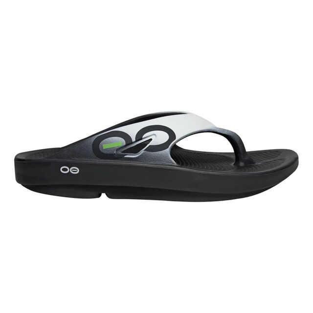 Buy OOFOS Ooriginal Sport Recovery Shoe Black, White online | Tennis ...