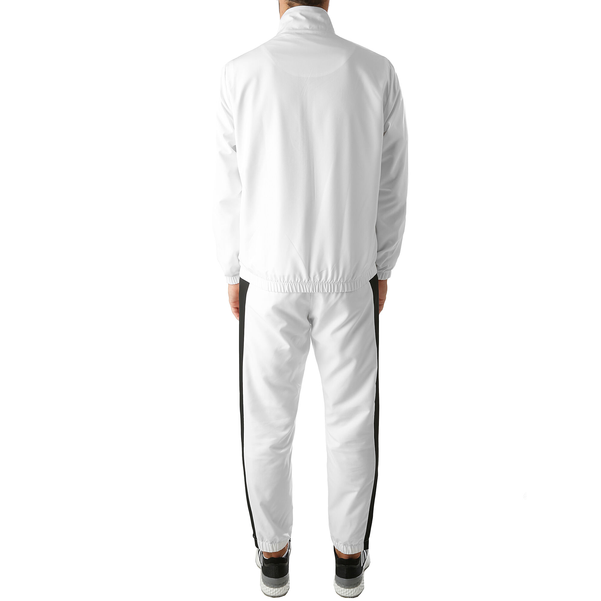 Buy Lacoste Tracksuit Men White Black Online Tennis Point Com