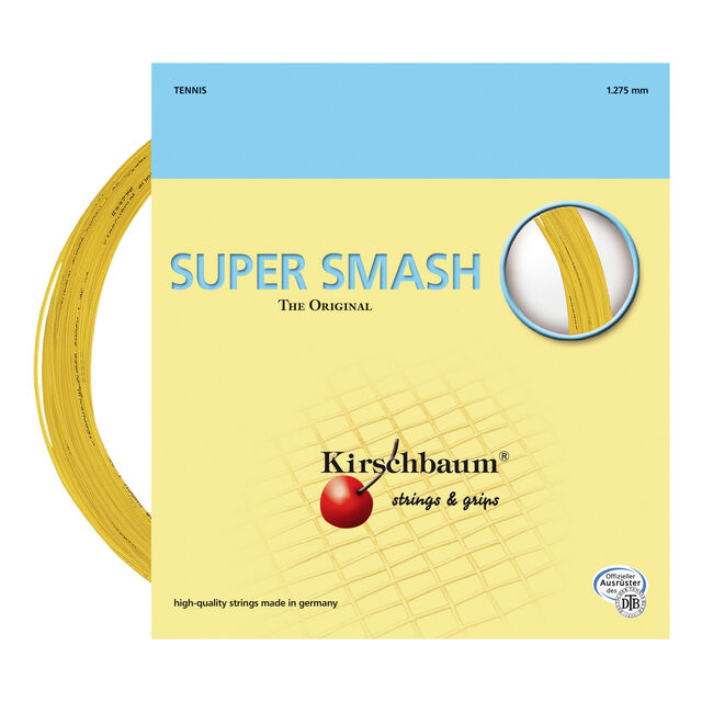 Buy Kirschbaum Super Smash String Set 12m Yellow online | Tennis Point COM