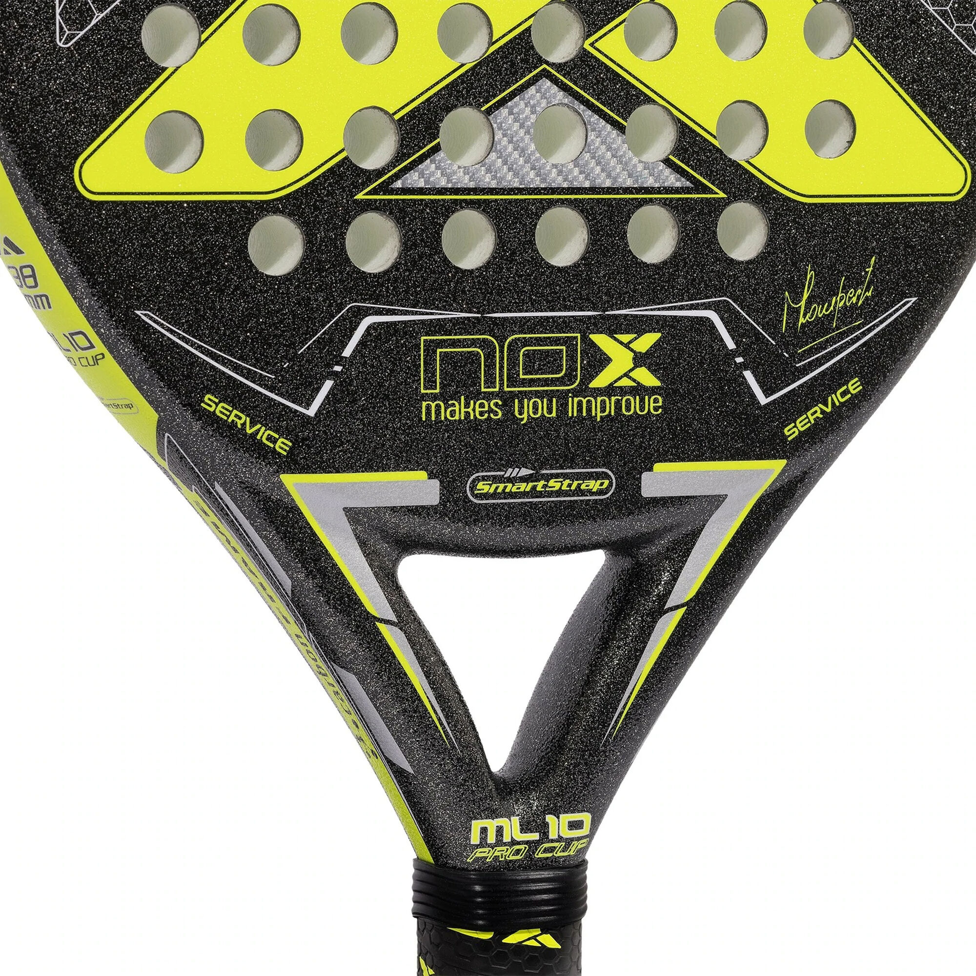 rough surface padel racket