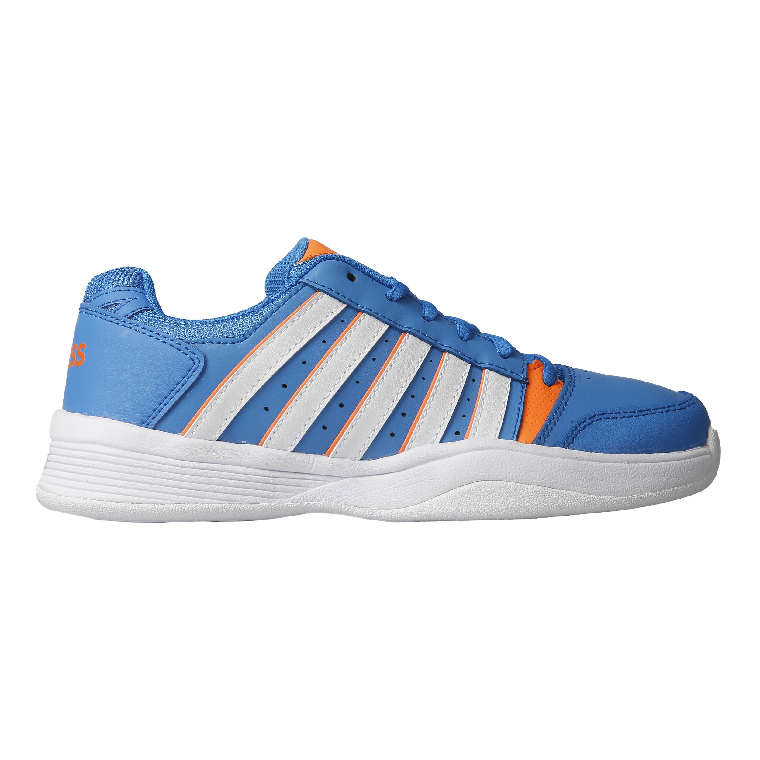 Buy K Swiss Court Smash Carpet Shoe Kids Blue White online Tennis Point COM
