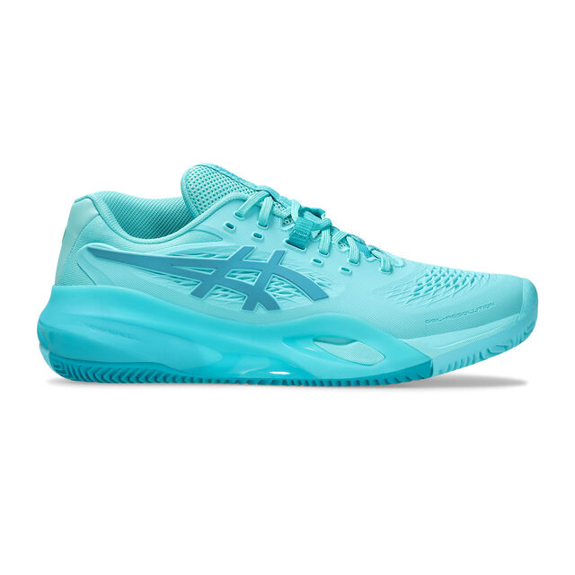 Buy ASICS Gel-Resolution X Clay Court Shoe Men Black, Neon Orange ...