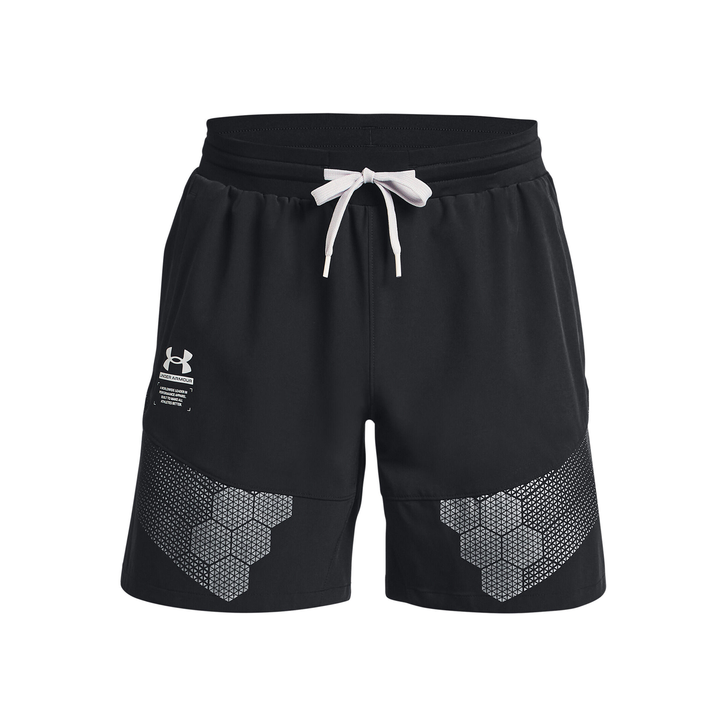 Buy Under Armour Armourprint Woven Shorts Men Black Silver online Tennis Point COM